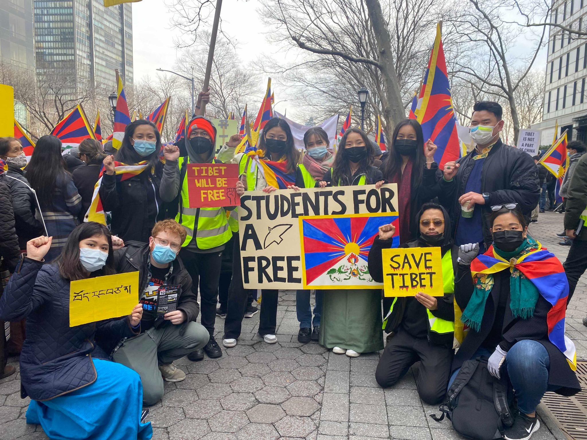 OVER FIVE HUNDRED TIBETANS AND SUPPORTERS IN NYC MARCH FOR FREEDOM IN ...